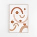 Art Abstract Print Abstract Wall Art Ginger Color - Etsy