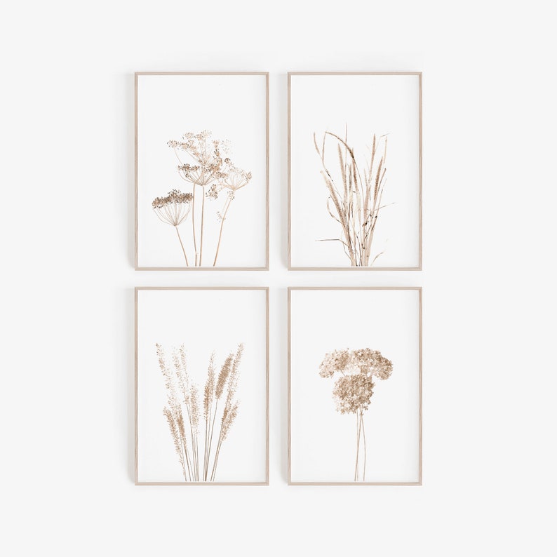 Set of 4 Prints DIGITAL Prints Wall Art Set of 4 Prints - Etsy