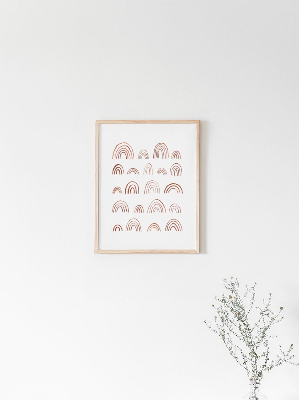 Bunch of Rainbow Prints DIY ART Rainbow Wall Art Whimsical | Etsy