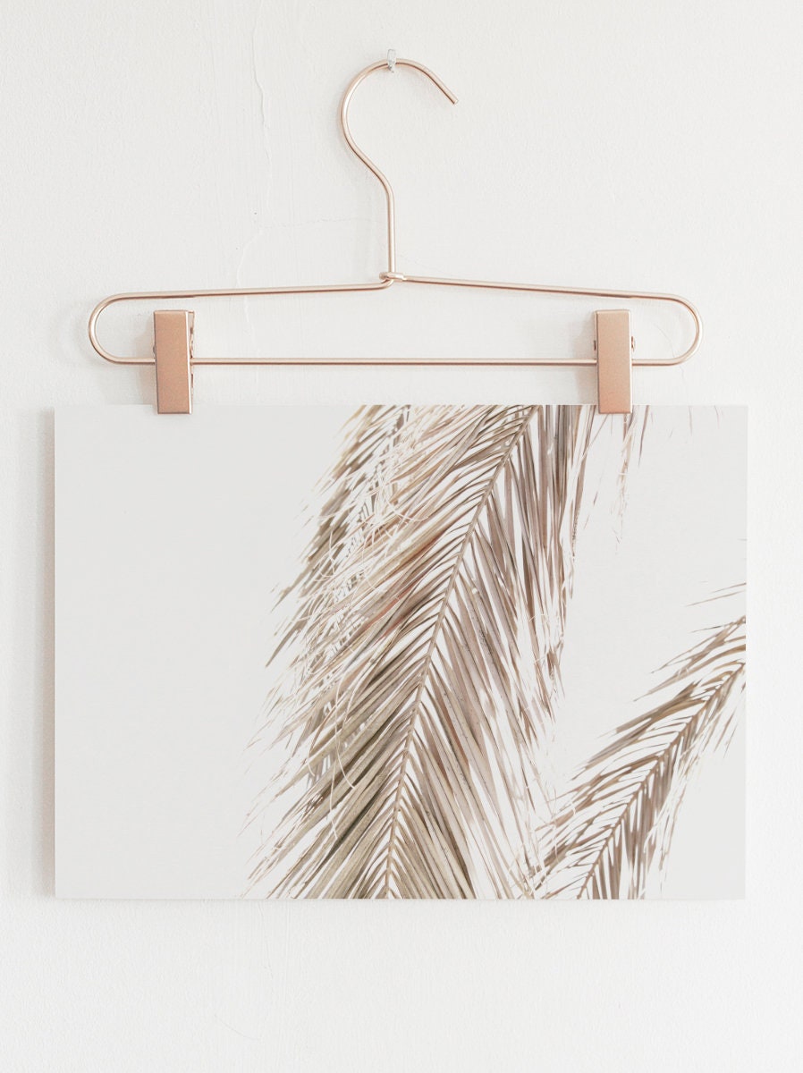 Horizontal Print Horizontal Wall Art Palm Leaf Print - Etsy