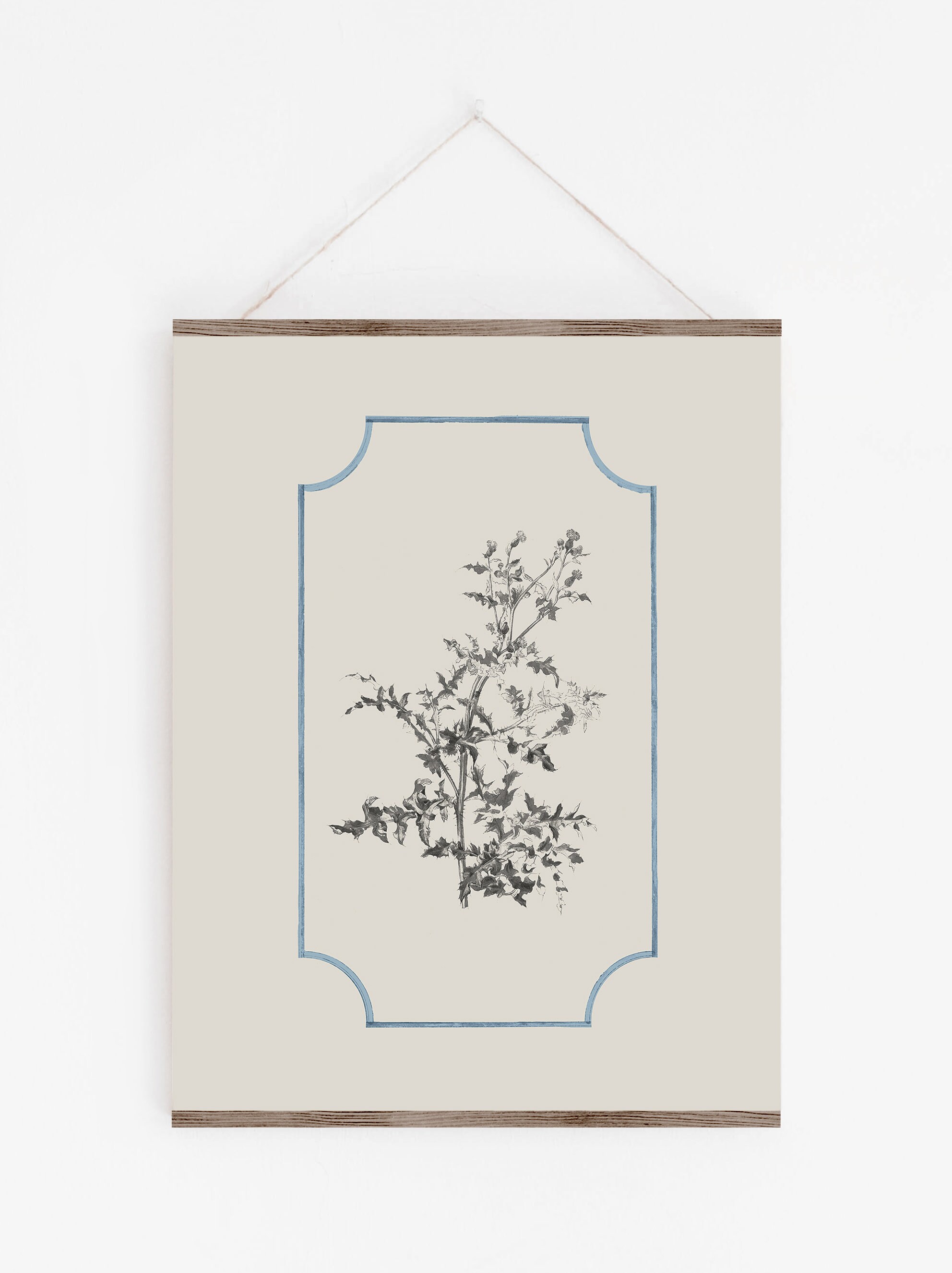 Digital Prints Botanical Prints Ornate Wall Art Set of 2 - Etsy