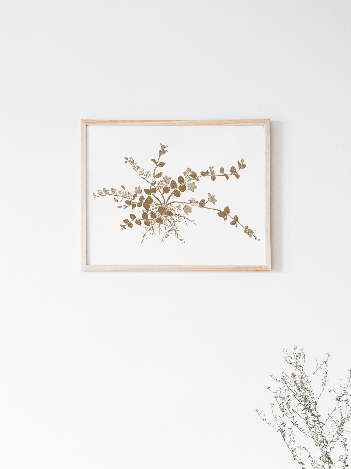 Farmhouse Print Digital Print Plant Wall Art Prints Art - Etsy