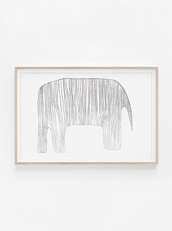 Abstract Print Digital Print Line Print Abstract Wall Art | Etsy