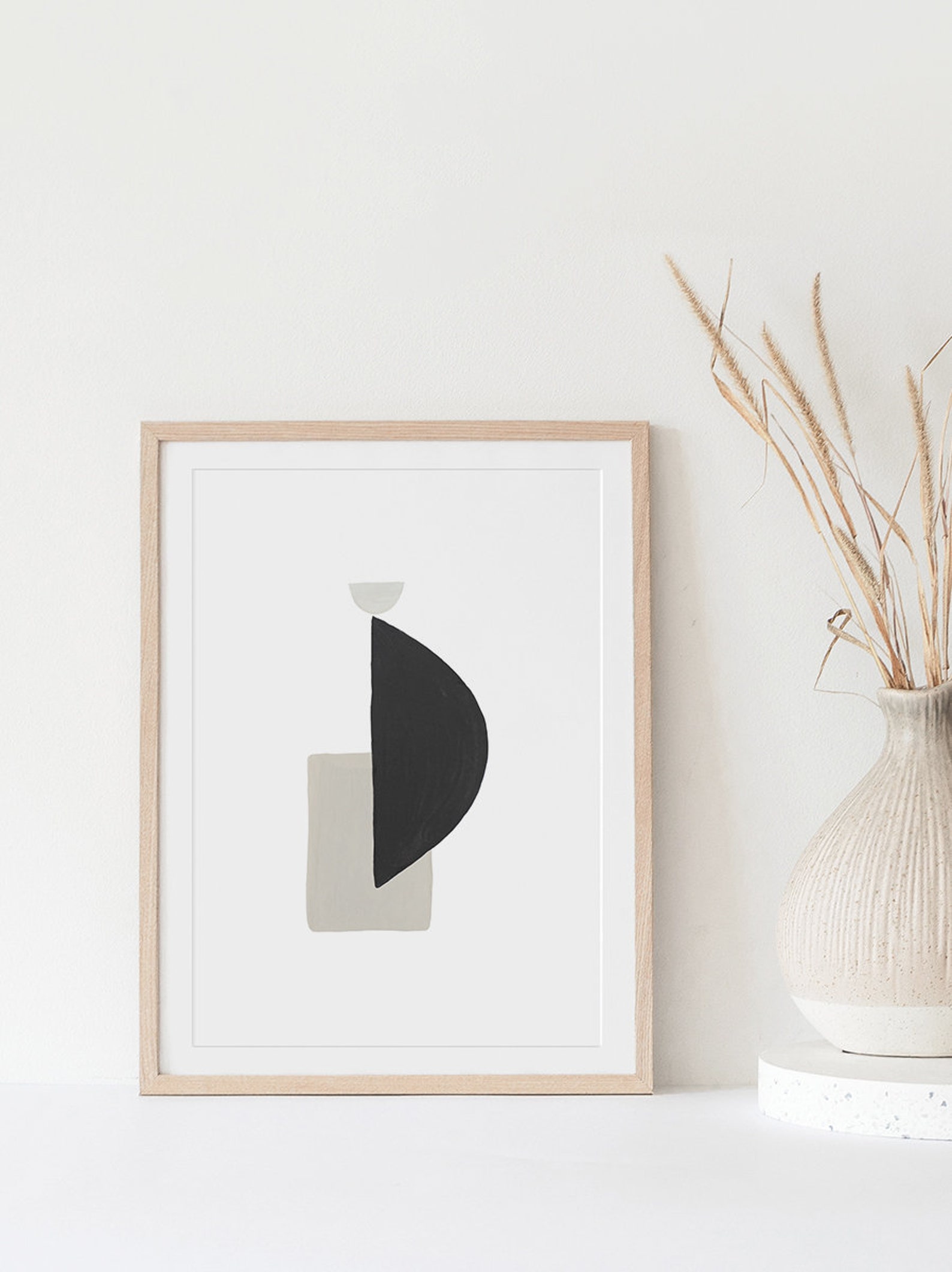 Set of 2 Prints Digital Prints Minimalist Prints - Etsy