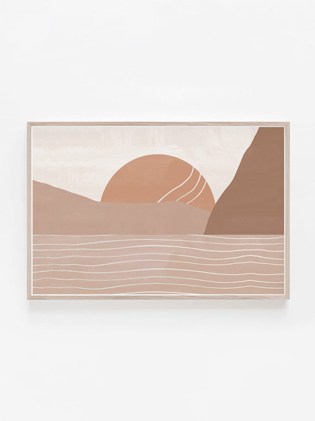 Digital Print, Horizontal Art Print, Abstract Print, Wall Art Decor ...