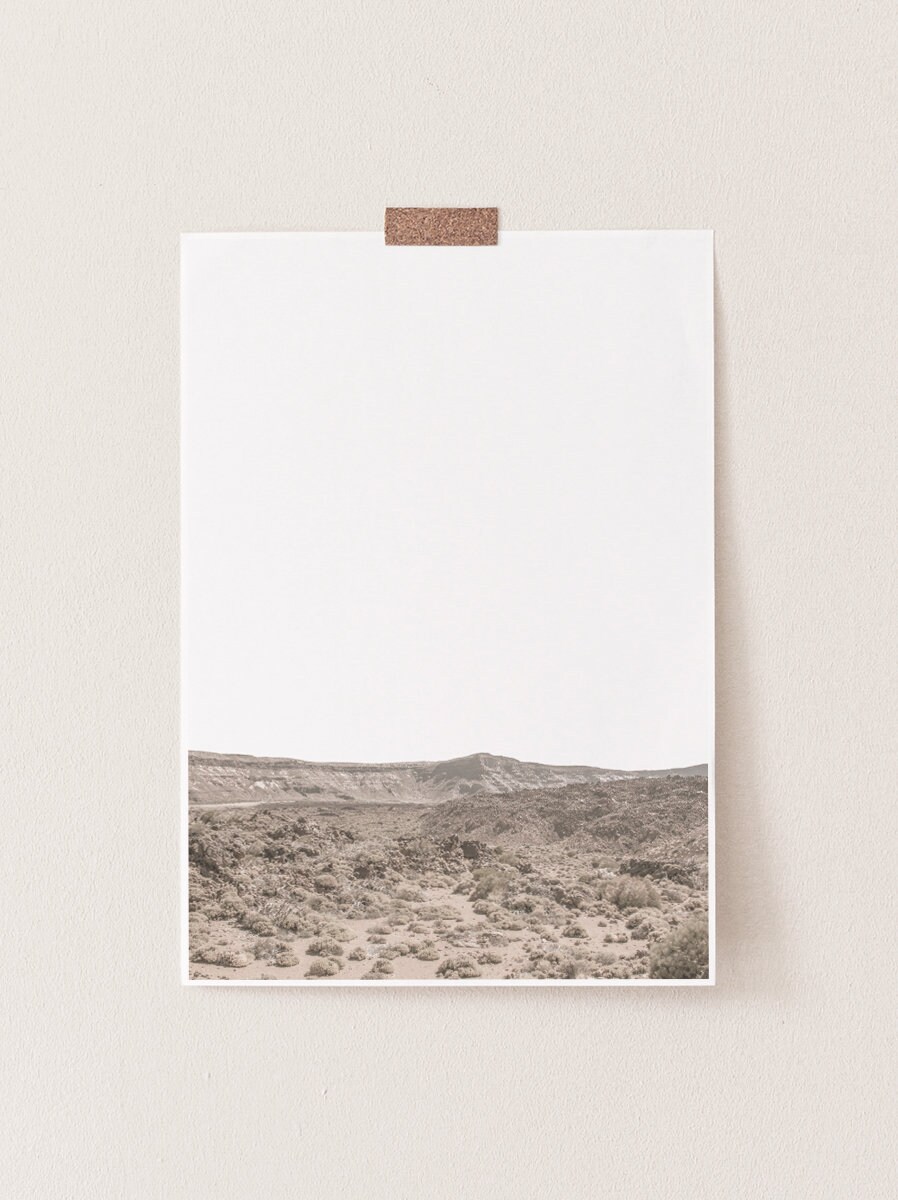 Desert Print Desert Photography Desert Wall Art | Etsy