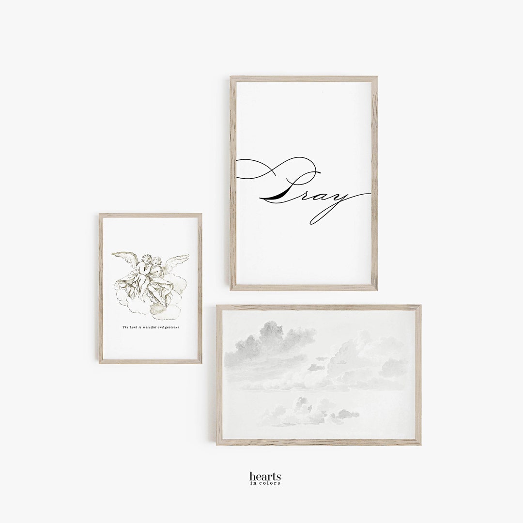 SCRIPTURE, Gallery Wall Set, Christian Wall Art, Landscape, Wall Art ...