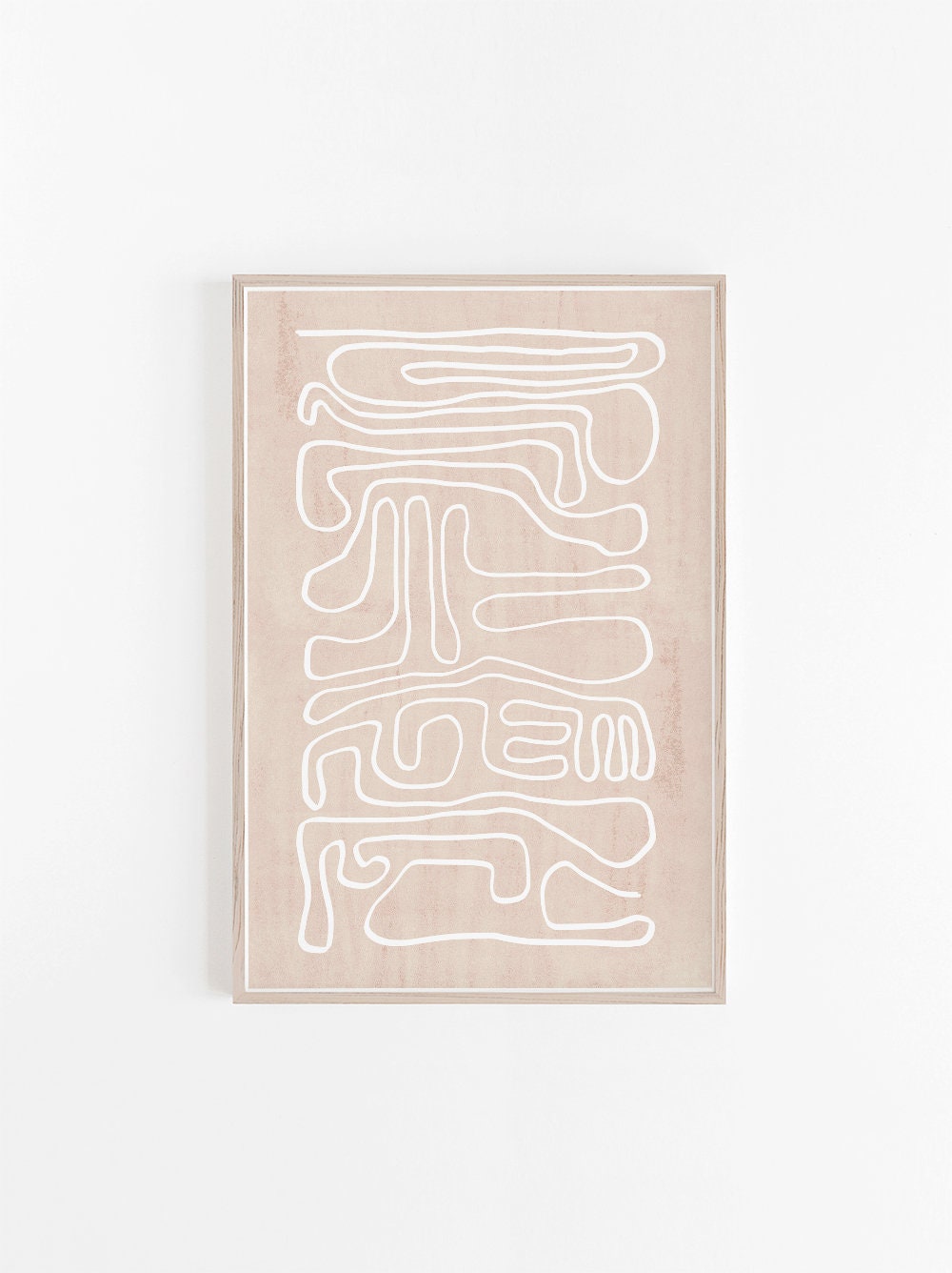 Digital Prints Wall Art Set of 2 Prints Abstract Prints | Etsy