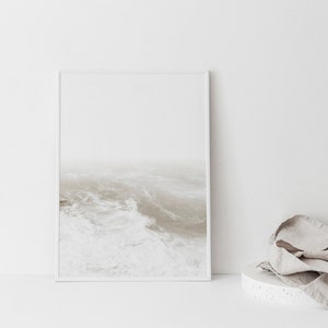 Ocean Print,digital Print,earthy Tones Print,earthy Tones Ocean,muted ...