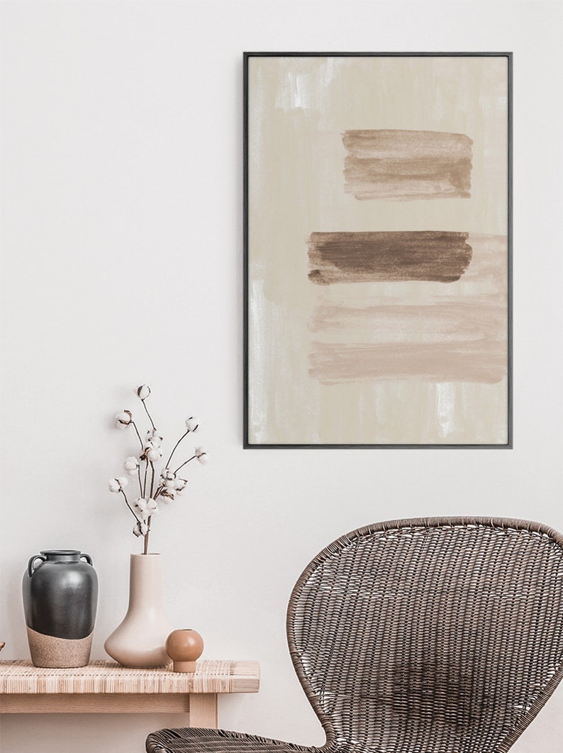 Abstract Print Abstract Wall Art Beige Wall Art Art Print - Etsy