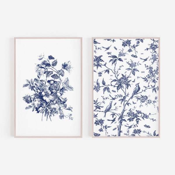 Floral Toile - Etsy