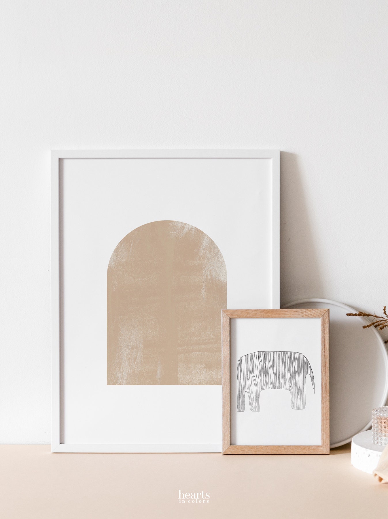 Arched Printdigital Printdiy Artminimalist Printscandi | Etsy