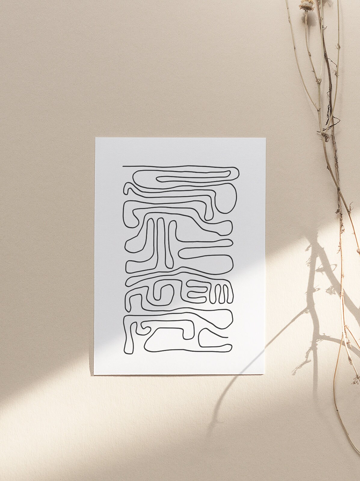 Lines Art Abstract Art Abstract Wall Art Art Prints Set of - Etsy