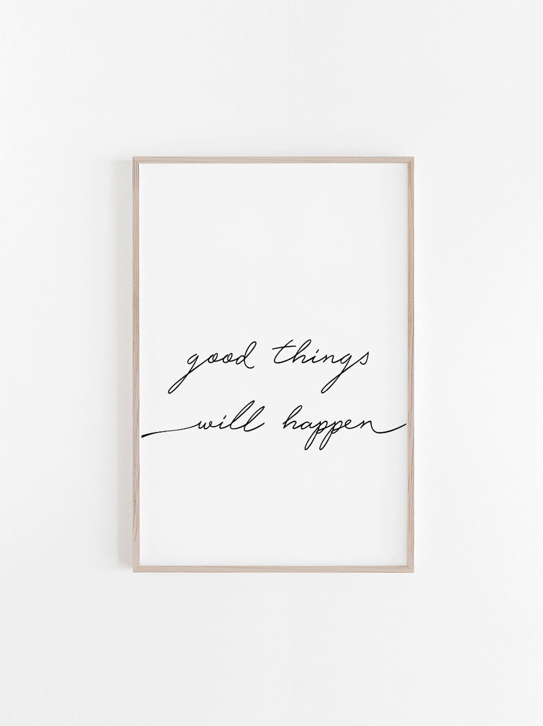 Quote Print, Quote Wall Art, Quote Poster, Inspirational Quote ...