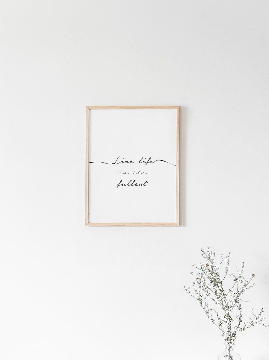 Quote Printsdigital Downloadprintable Quotetypography - Etsy