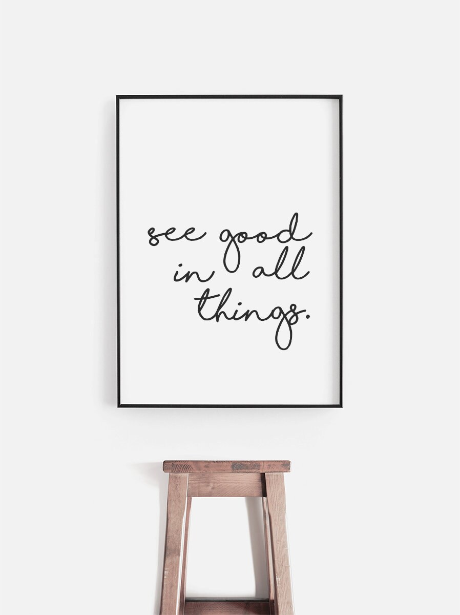 Quote Print Poster Quote Posters Quote Wall Art Quote Art | Etsy