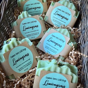 Lemongrass Homemade Soap - Etsy