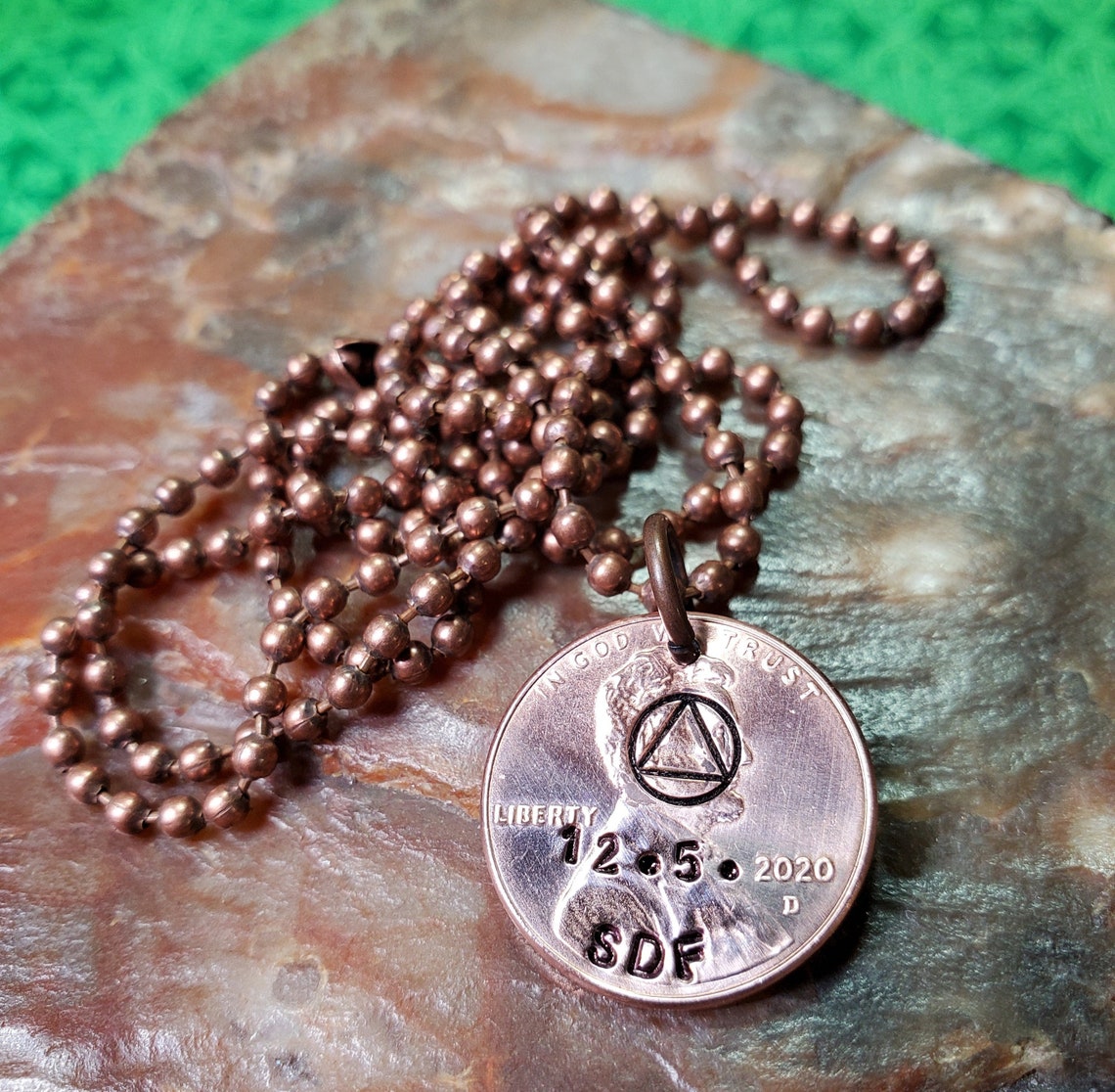 SOBRIETY Symbol - Sober - Sobriety Gift - Addiction Recovery - Penny ...