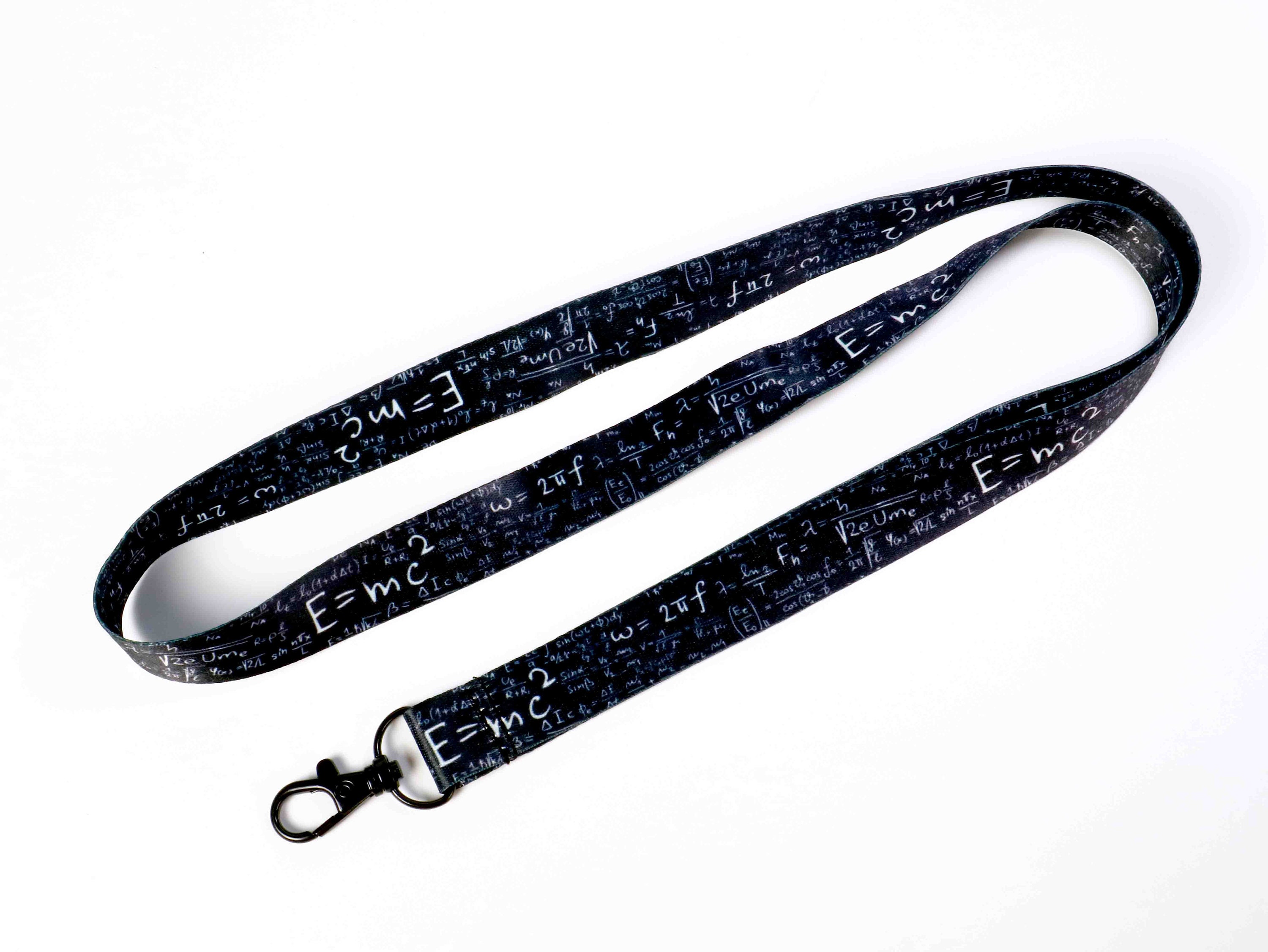 Math Lanyard Keychain Neck Strap Mathematics Teacher ID | Etsy