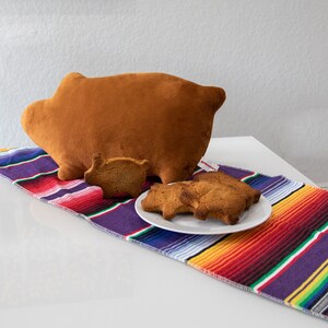 Marranito Pan Dulce Pillow Puerquito Almohada Mexico Pan Mexican Decor ...