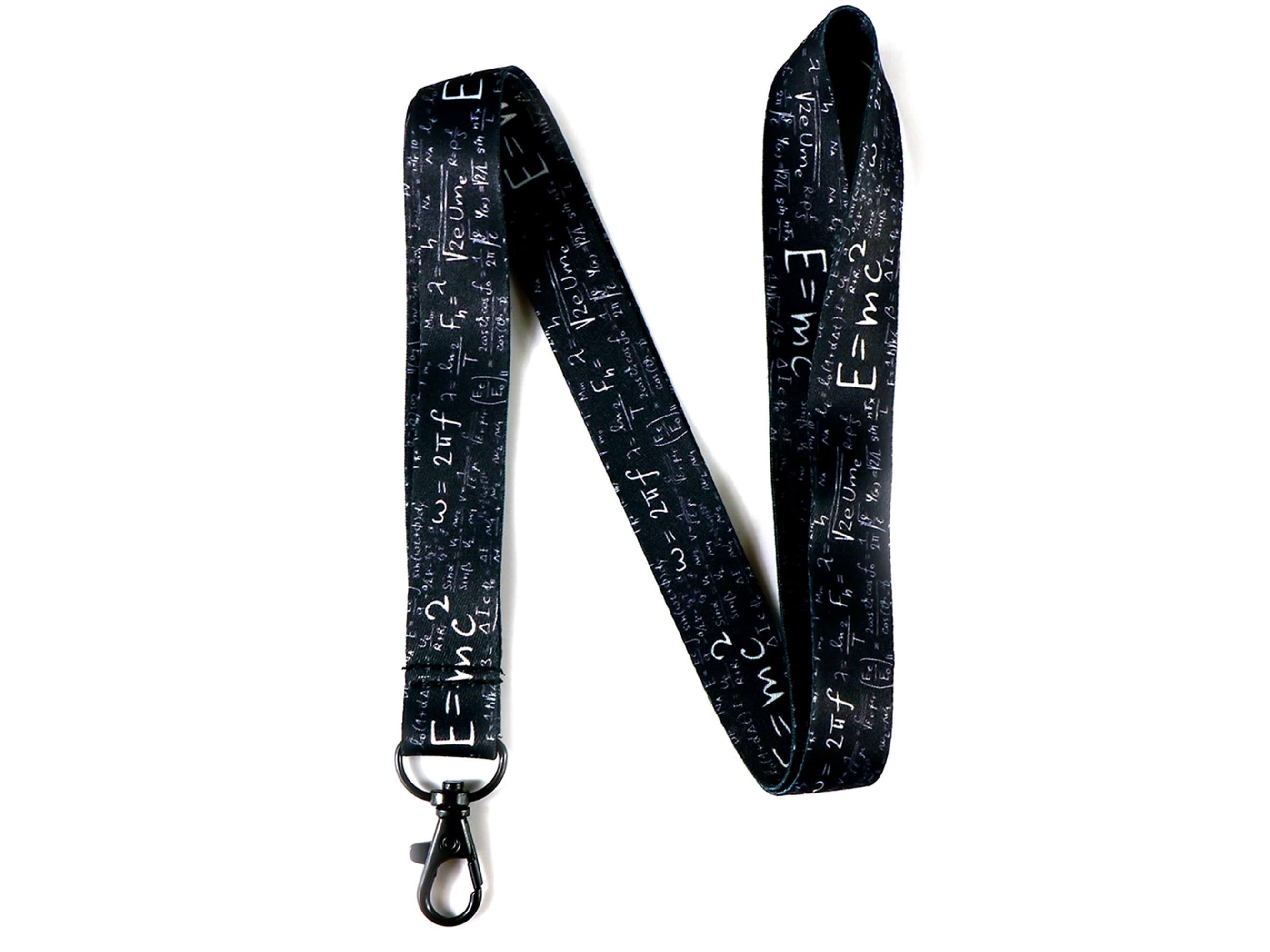 Math Lanyard Keychain Neck Strap Mathematics Teacher ID | Etsy