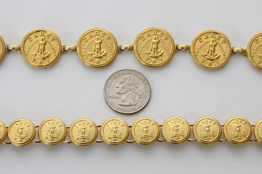 VMI Uniform Large or Small Button Bracelets - Etsy