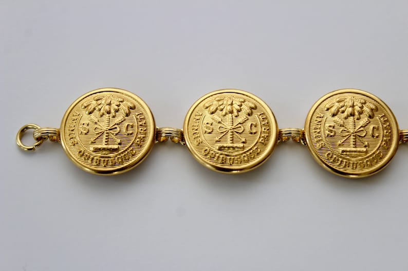 Citadel Uniform Large or Small Button Bracelets - Etsy
