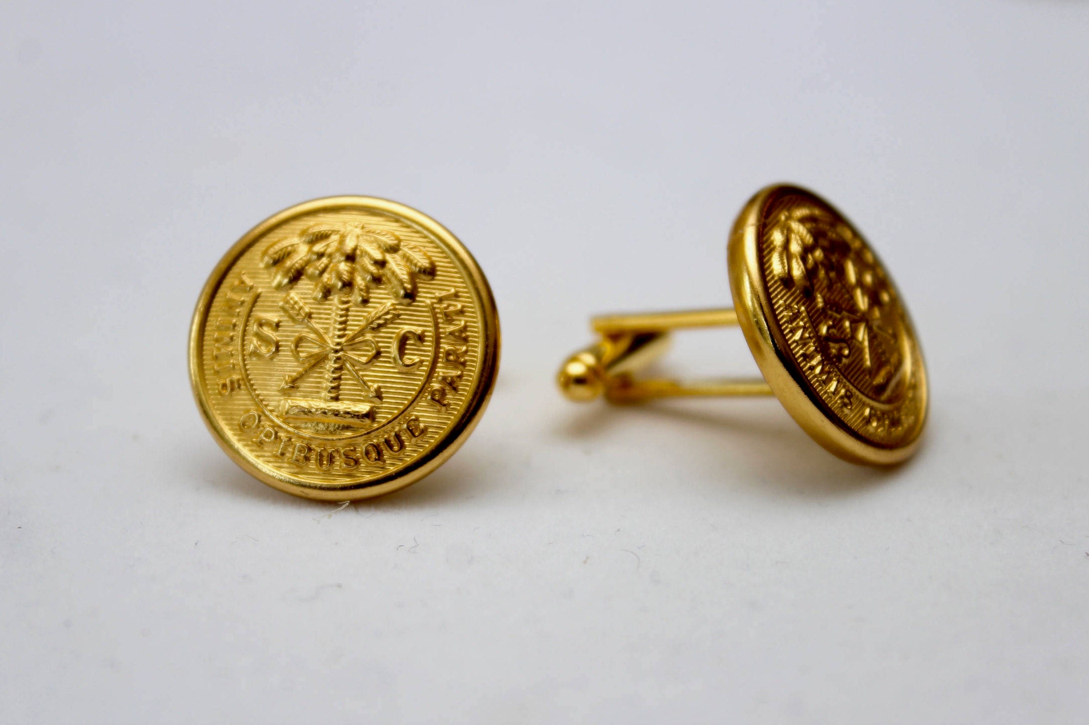 Citadel Uniform Button Cuff Links large Button - Etsy