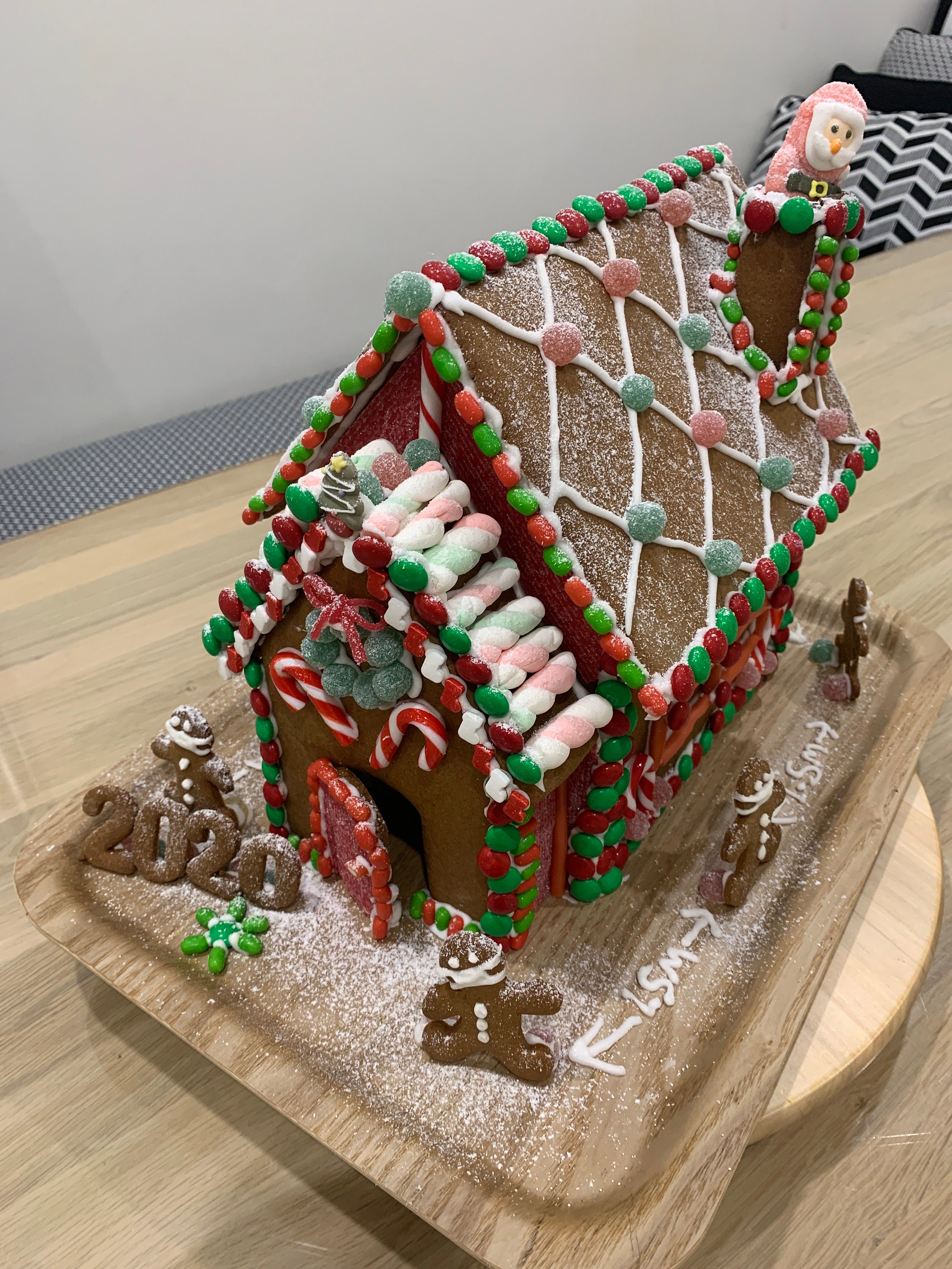 Gingerbread House Template Pattern Instructions & Recipe - Etsy