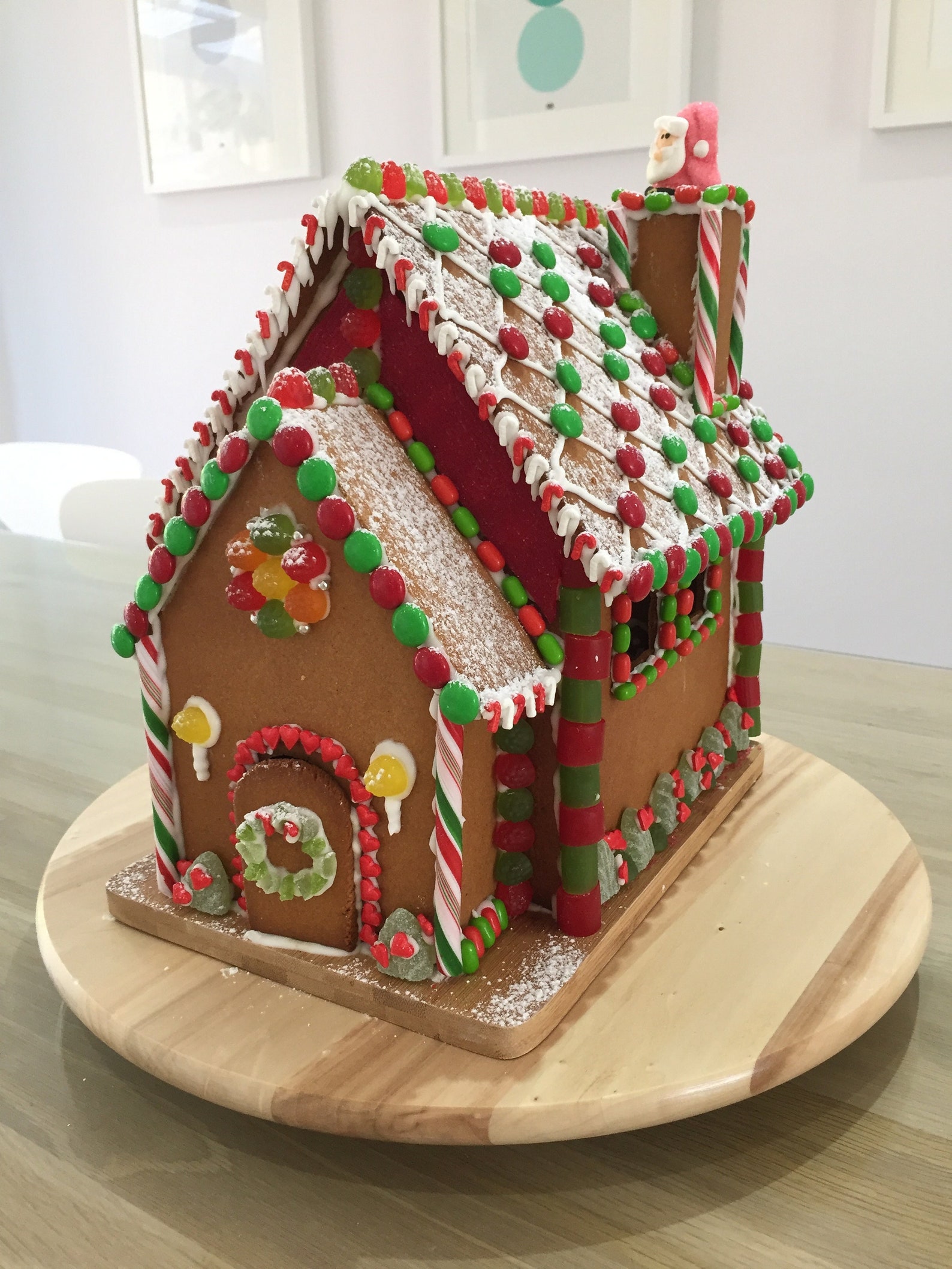 Gingerbread House Template Pattern Instructions & Recipe - Etsy