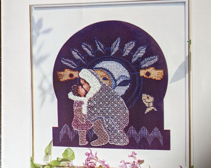 New Marnic Designs "inuit Mother & Child" 2001 Cross-stitch Chart - Etsy