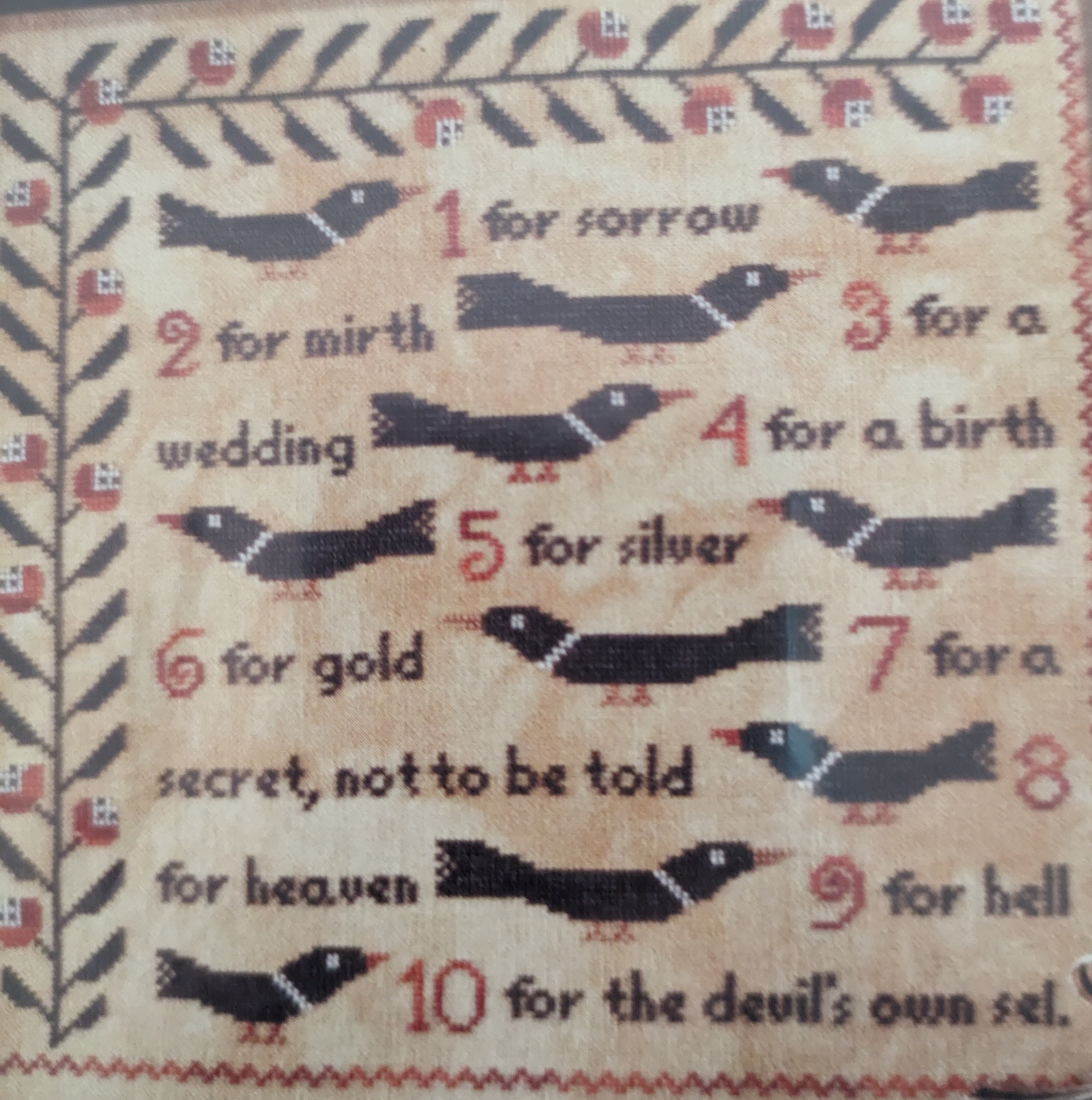 New Birds of a Feather counting Magpies - Etsy