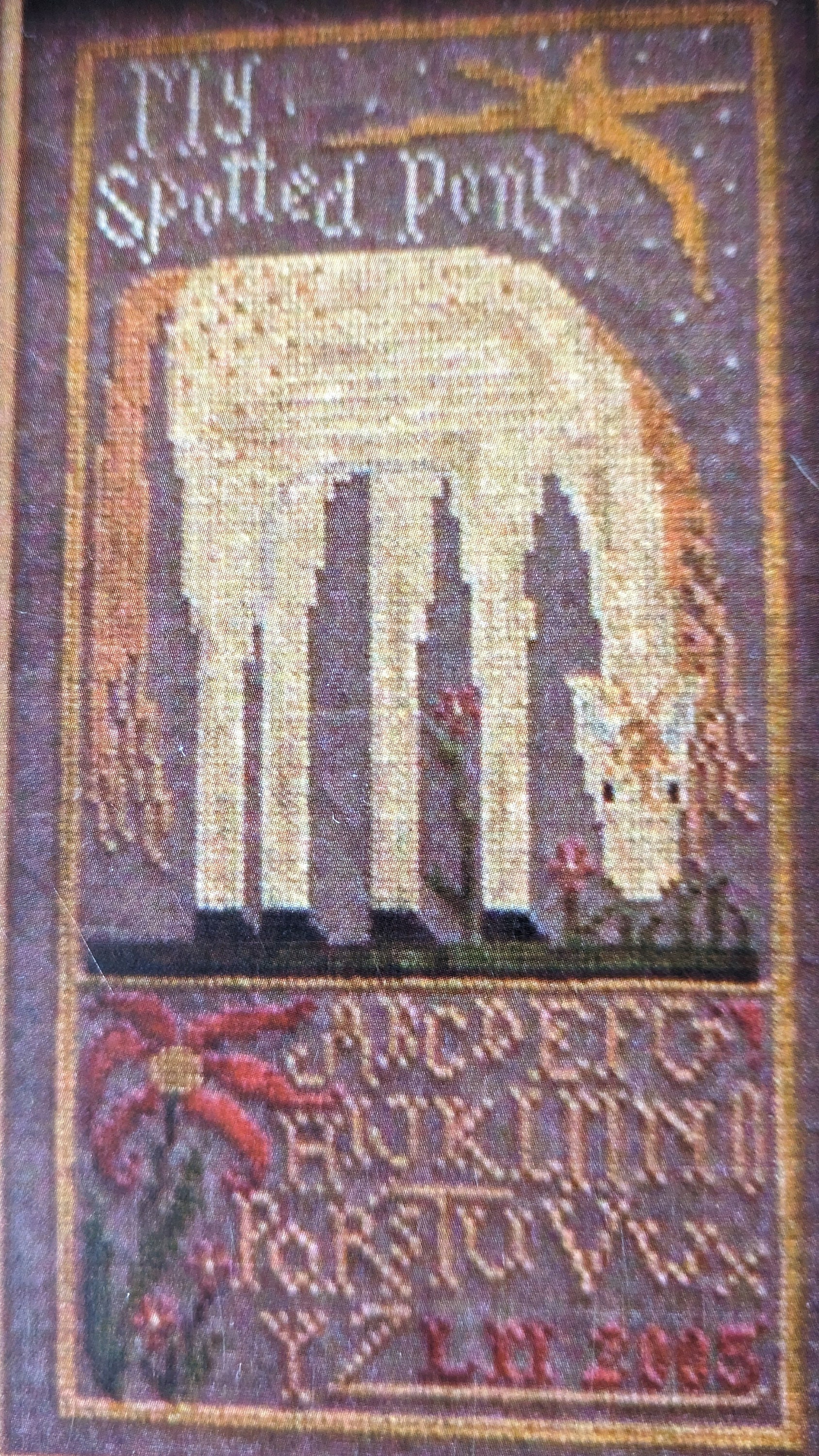 New La-d-da my Spotted Pony 2005 Cross-stitch Chart Pony, Alphabet - Etsy