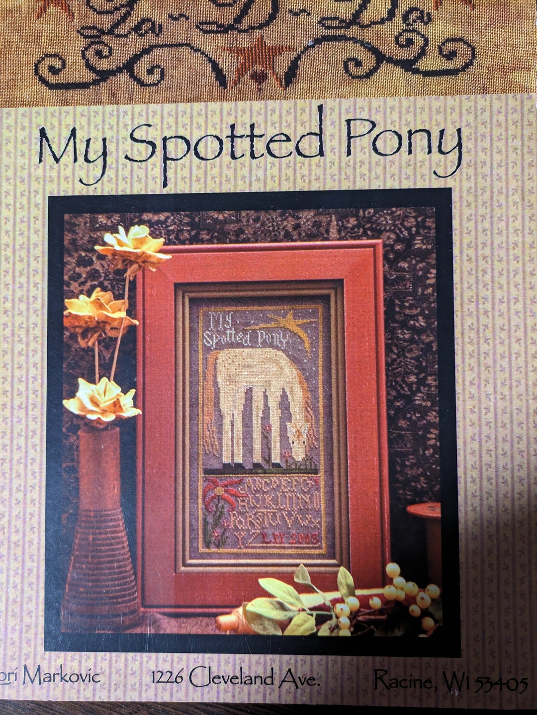 New La-d-da "my Spotted Pony" 2005 Cross-stitch Chart; Pony, Alphabet - Etsy
