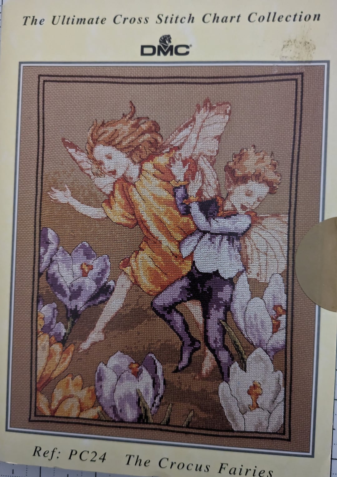 DMC PC24 "the Crocus Fairies" 1996 Cross-stitch Chart Cicely Mary ...