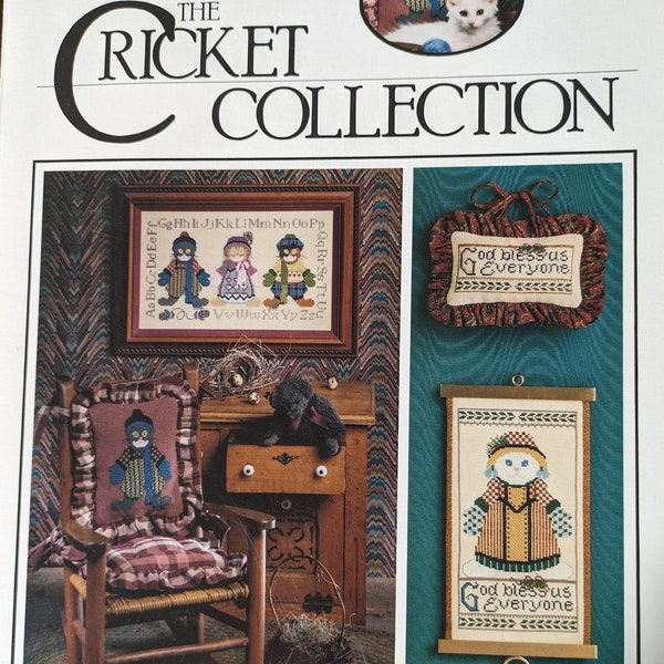Cricket Collection Cross Stitch - Etsy