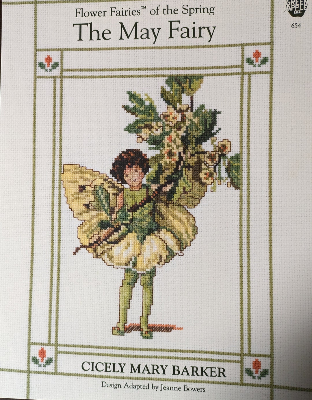 New Cicely Mary Barker "the May Fairy" 1998 Cross-stitch Chart - Etsy