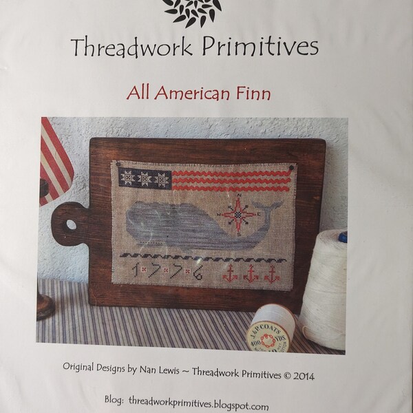 Threadwork Primitive Cross Stitch - Etsy