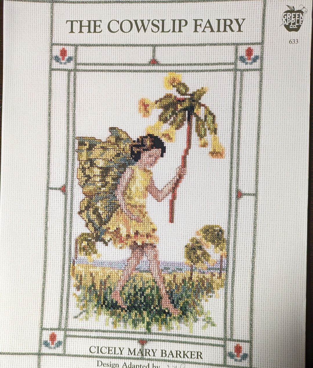 New Cicely Mary Barker "the Cowslip Fairy" 1996 Cross-stitch Chart - Etsy
