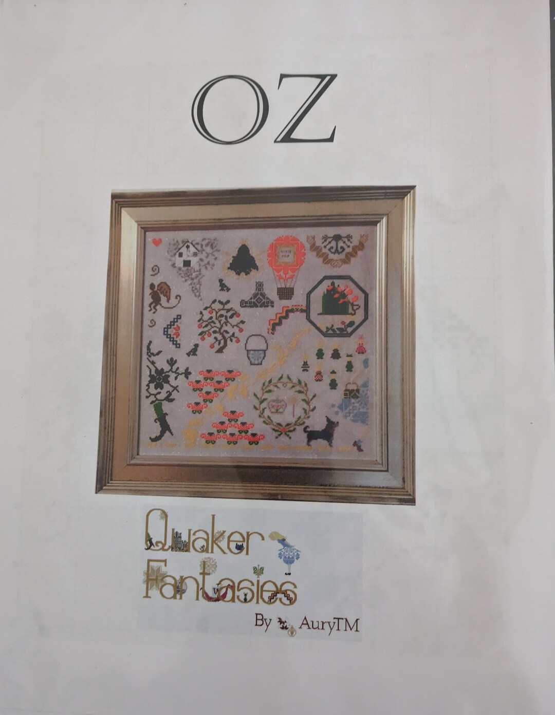 New Aurytm oz Cross-stitch Chart - Etsy