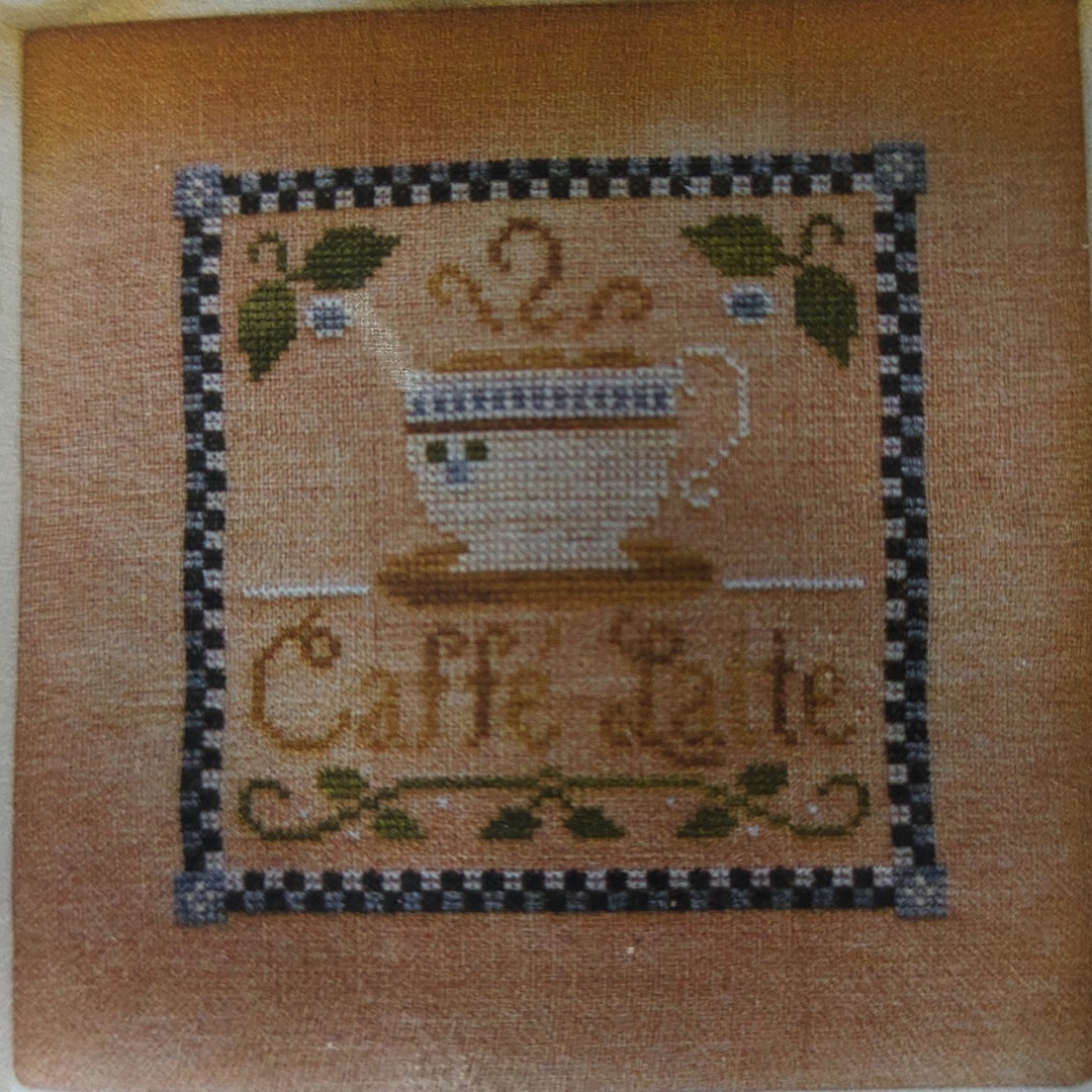 New With Fiber Little House Needleworks caffe Latte 2007 Cross-stitch ...