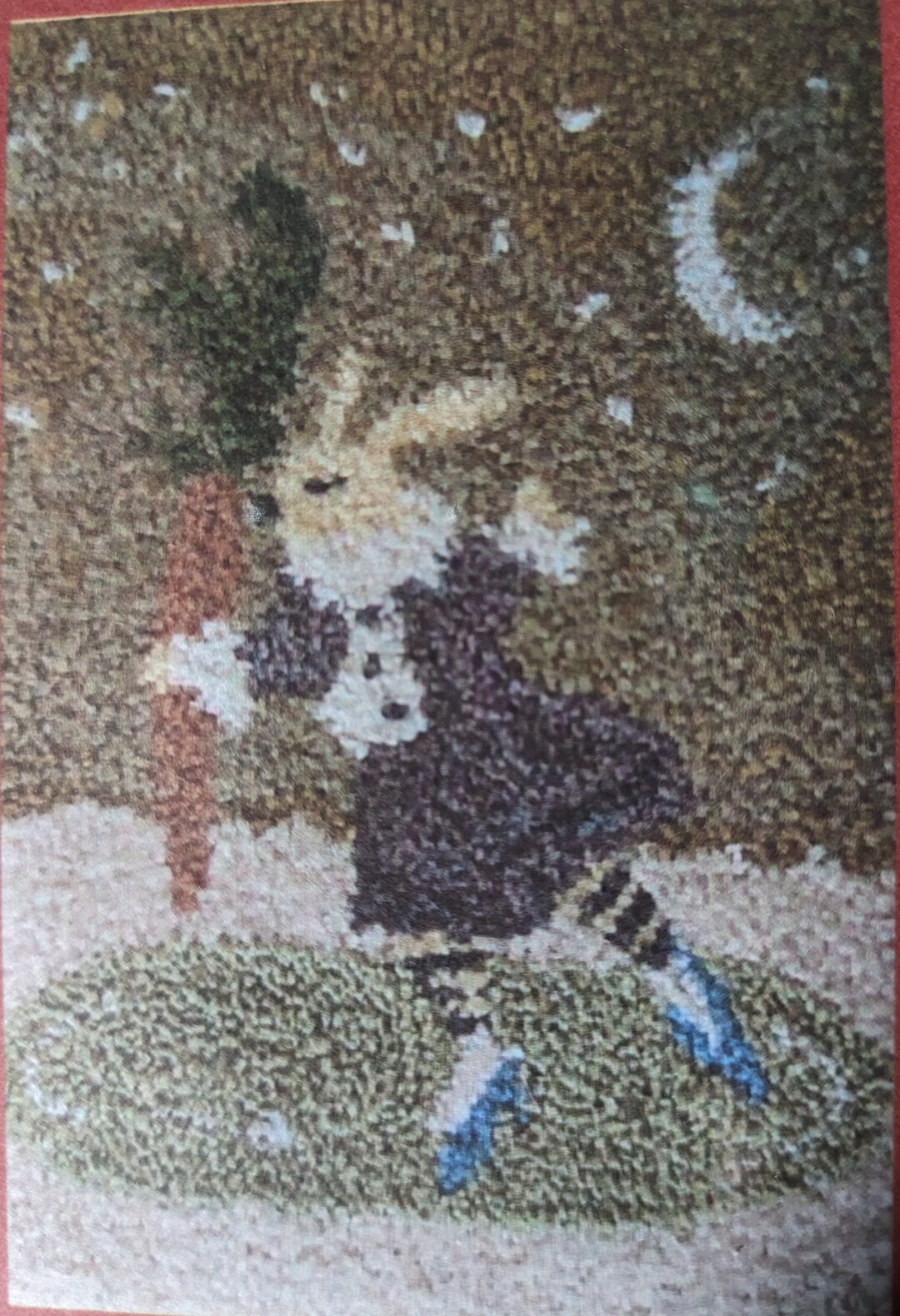 New French Fantasy Designs bunny Under the Stars Russian Punch Needle ...