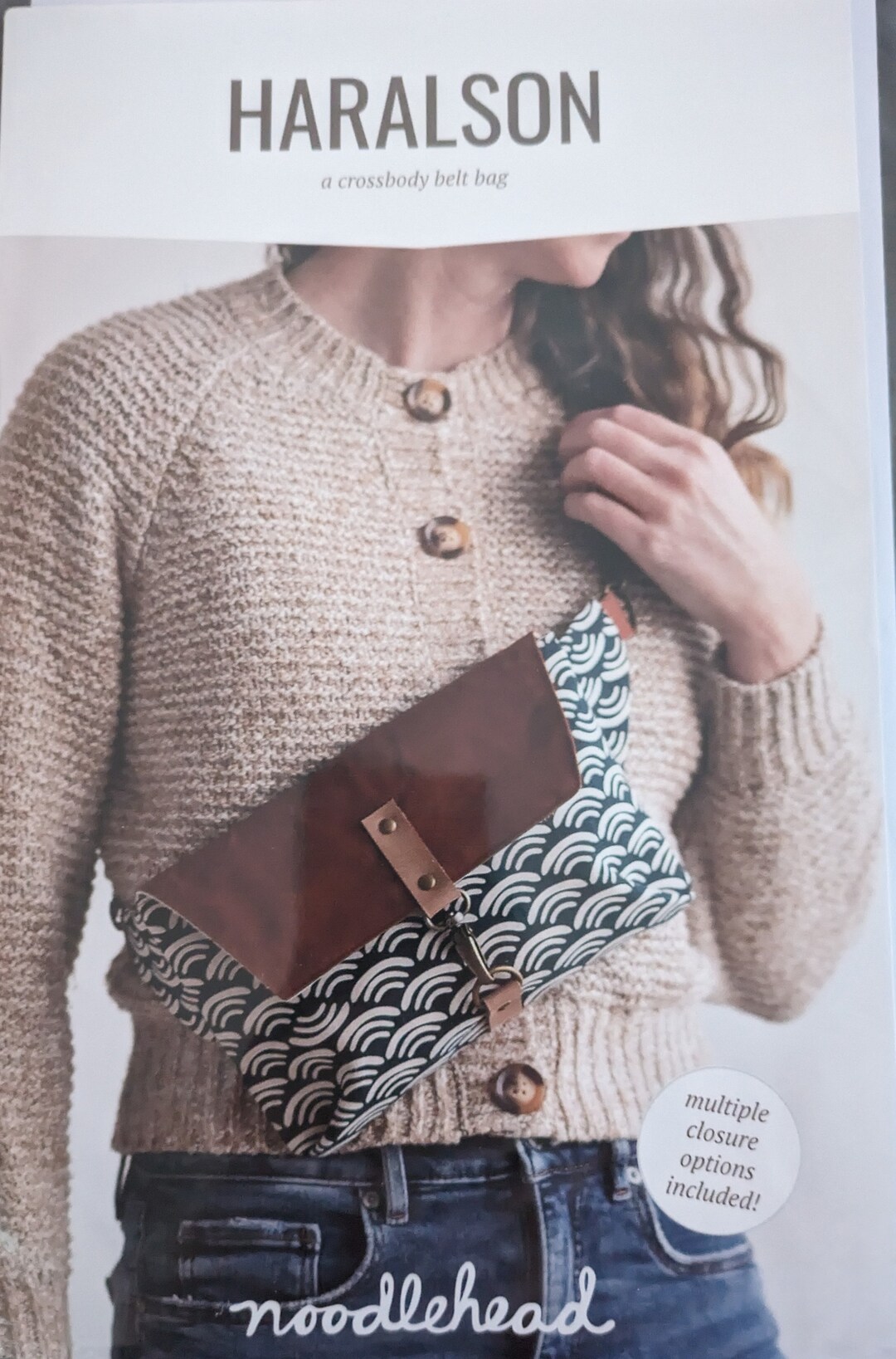 New Noodlehead "haralson" Bag Pattern - Etsy