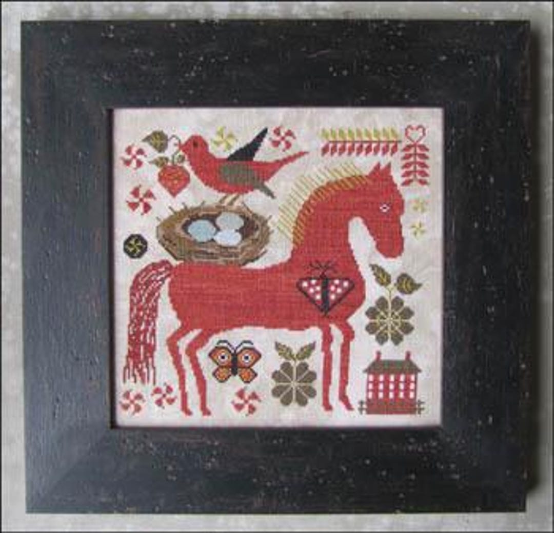 New Kathy Barrick "fiona & Edward" Cross Stitch Chart - Etsy