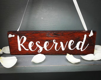 Vip Reserved Sign - Etsy