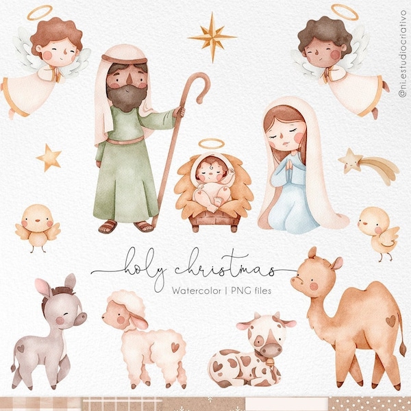 Nativity Clip Art - Etsy