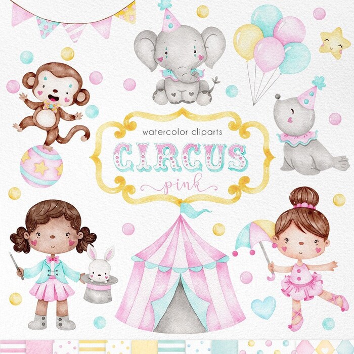 Pink Circus - Etsy