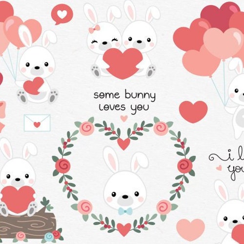 Digital Scrapbook Paper: valentine Printable | Etsy