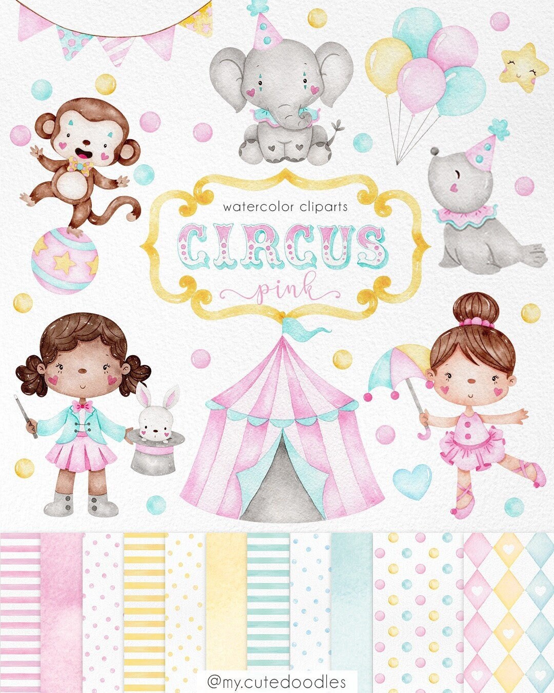 Candy Circus Clipart Images