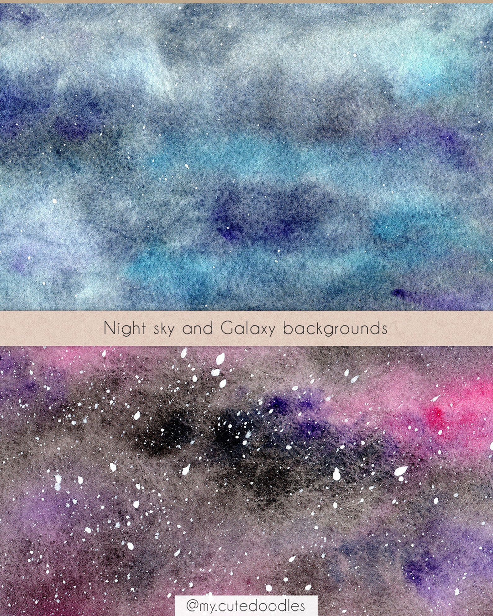 Astronaut Watercolor Clipart Cute Space Animals Planet - Etsy